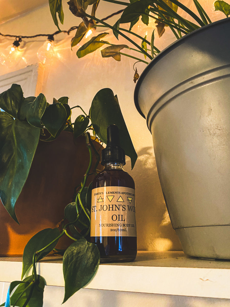 St John S Wort Oil Earth S Elements Apothecary