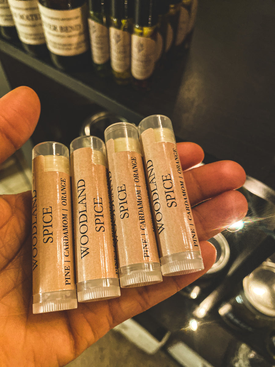 Woodland Spice Moisturizing Lip Balm – Earth's Elements Apothecary